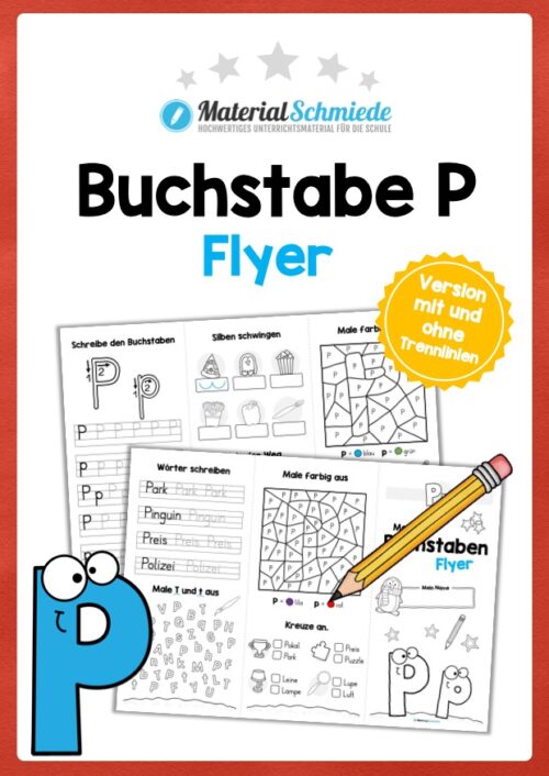 Buchstabe P - Unterrichtsmaterial