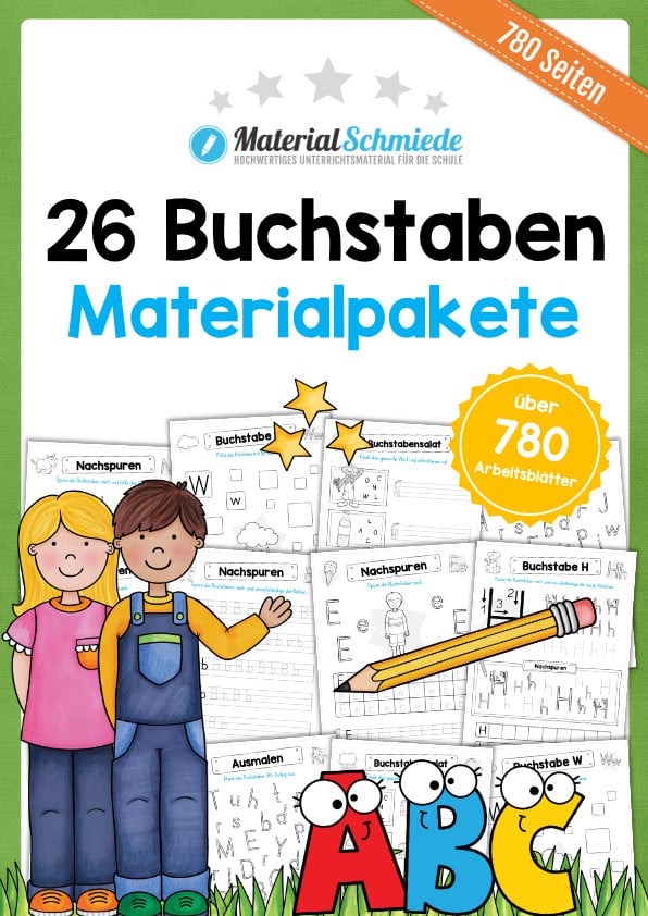 Unterrichtsmaterial: Buchstaben schreiben lernen