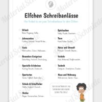Materialpaket Elfchen - MaterialSchmiede