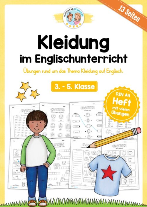 Englisch: Workbook Summer (21 Arbeitsblätter)