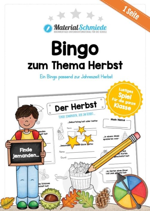 Mini-Heft: Herbst - 2. Klasse (25 Arbeitsblätter)