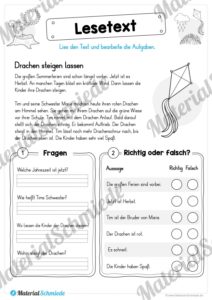 10 Leseübungen zum Herbst