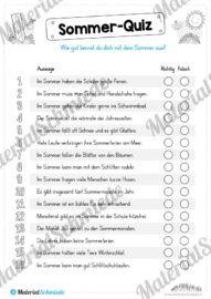 10 Leseübungen zum Sommer