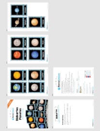 11 Bildkarten zum Thema Planeten