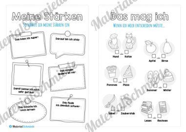 Büchlein: Das bin ich (16 Seiten)