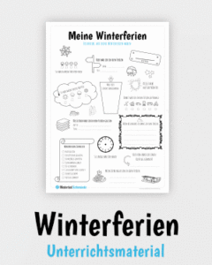 Unterrichtsmaterial zu den Ferien
